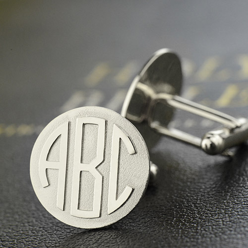 Top Quality Customized Sterling Silver Men Cufflinks
